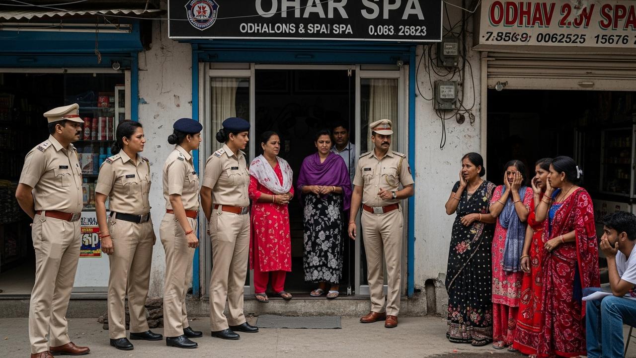 Ahmedabad: Police Busts Prostitution Ring Operating Under Spa Premises